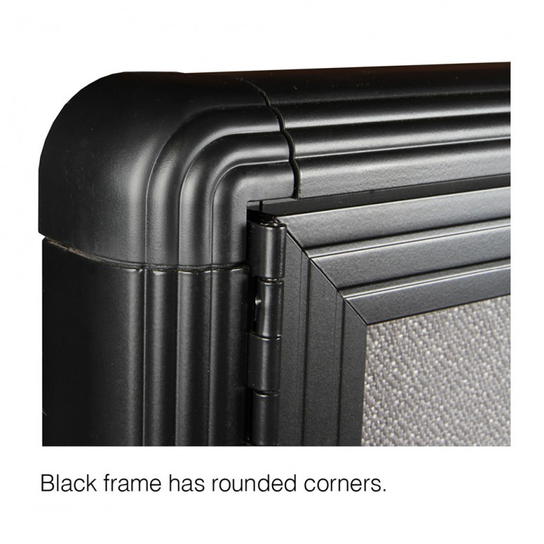 Hinged Door Display Case | Whiteboards and Pinboards