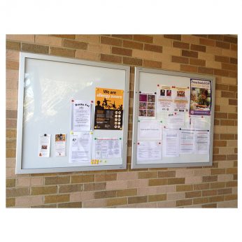 Weatherproof Display Case | Whiteboards and Pinboards
