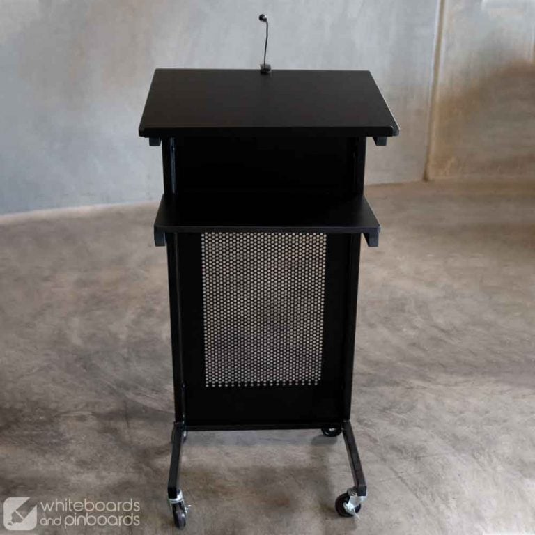 Black Lectern | Whiteboards and Pinboards