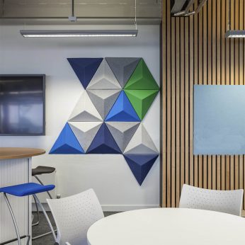 Pyramid 5.46 Autex 3D Acoustic Tiles - Whiteboards and Pinboards