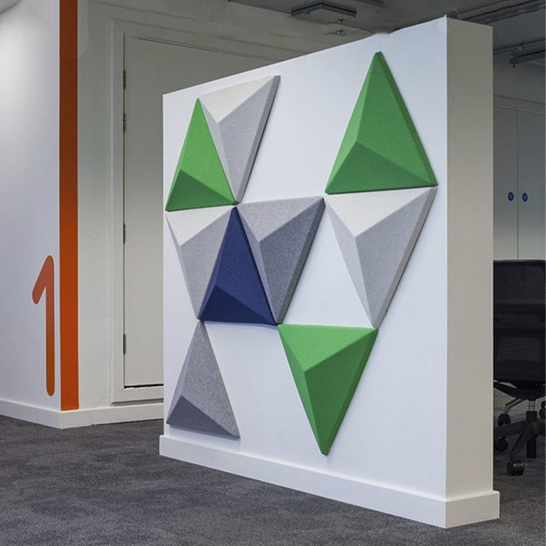 Pyramid 5.46 Autex 3D Acoustic Tiles - Whiteboards and Pinboards