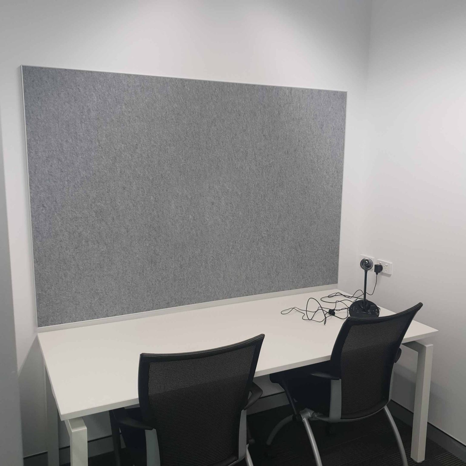 Slimline Acoustic Pinboard - Whiteboards and Pinboards