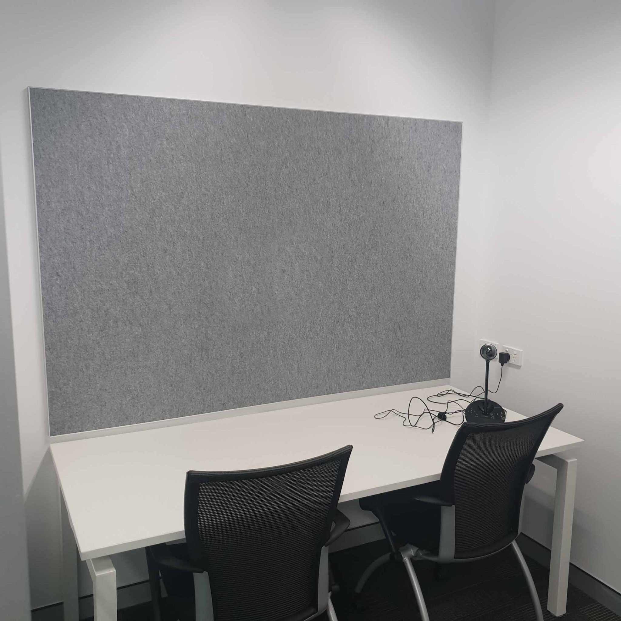 Slimline Acoustic Pinboard - Whiteboards and Pinboards