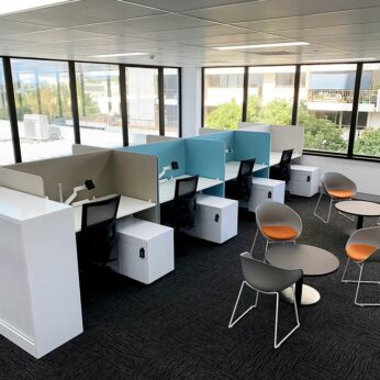 Autex Vicinity Desk Screen - Whiteboards and Pinboards