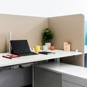 Autex Vicinity Desk Screen - Whiteboards and Pinboards