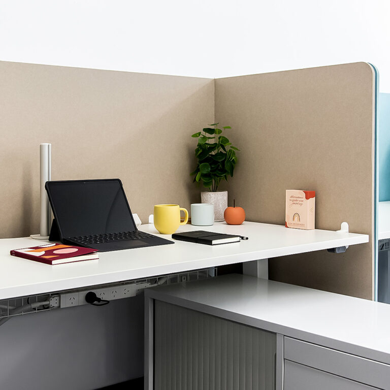 Autex Vicinity Desk Screen - Whiteboards and Pinboards