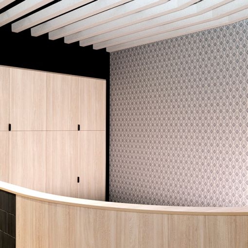 Autex Cube Patterned Acoustic Panels | Whiteboards and Pinboards